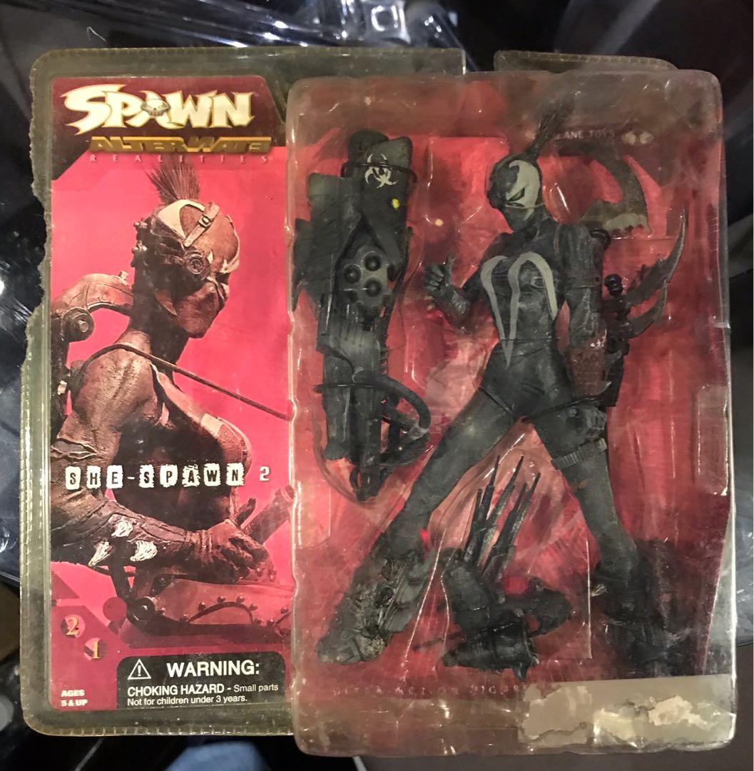 McFarlane Toys Spawn The 21st Series Alternate Realities She-Spawn 2 Ultra- Action Figure Rare ...