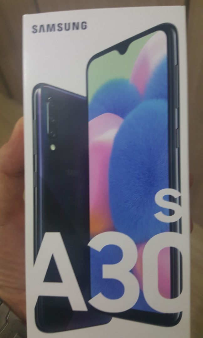 New Galaxy A30s, Black cover, box unopened, Mobile Phones & Gadgets ...