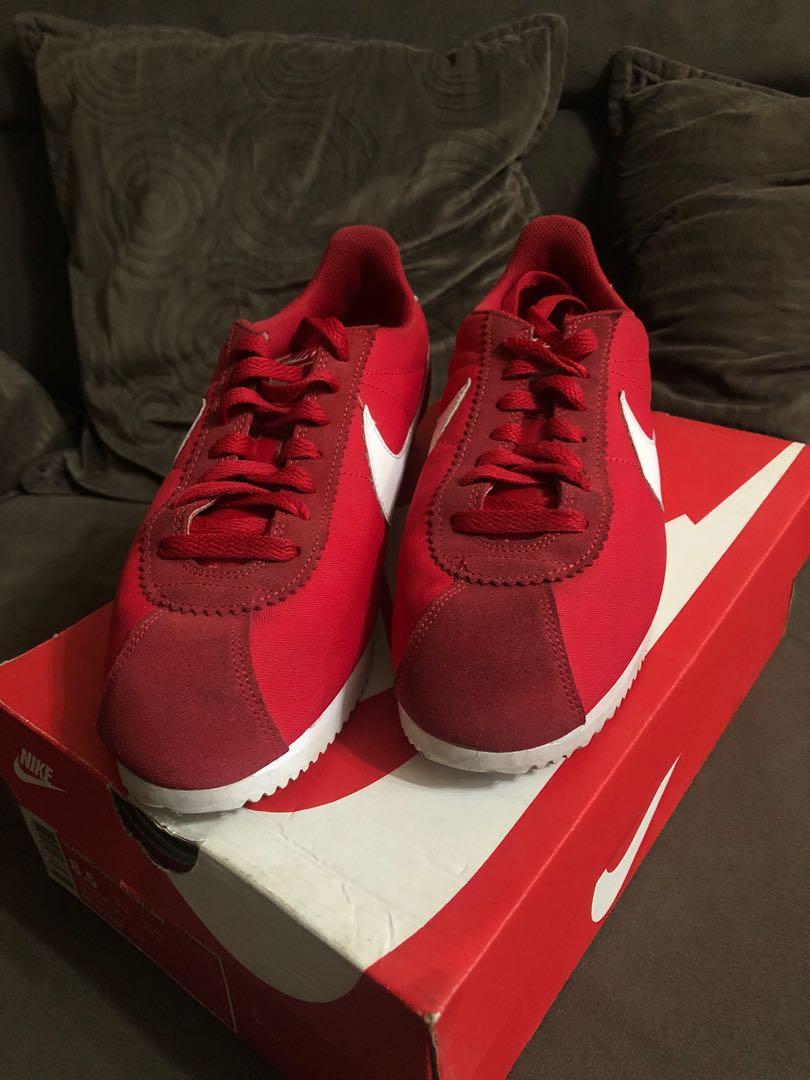 Nike Cortez Nylon (RED), Men's Fashion, Footwear, Sneakers on Carousell