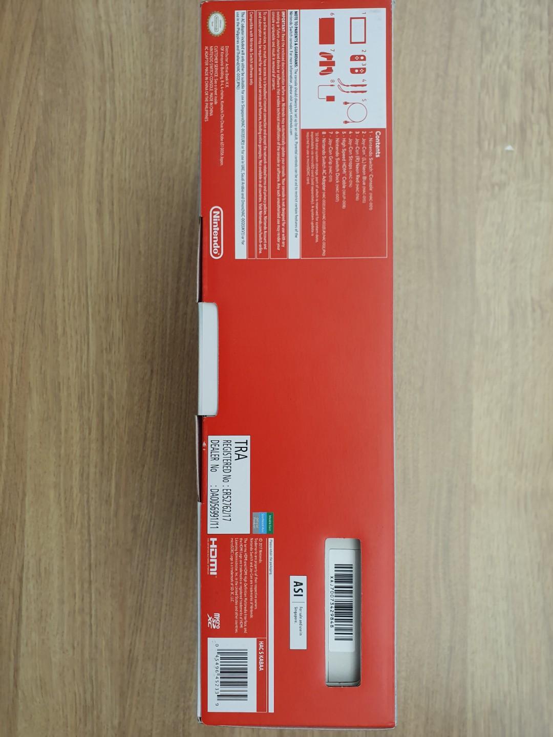 Nintendo Switch Console, Video Gaming, Video Game Consoles, Nintendo on ...