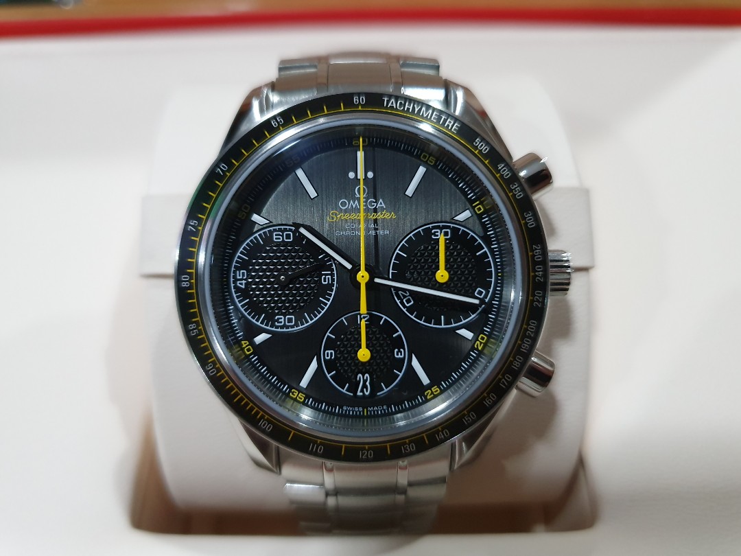 Omega Speedmaster Racing Gray Dial, Luxury, Watches on Carousell