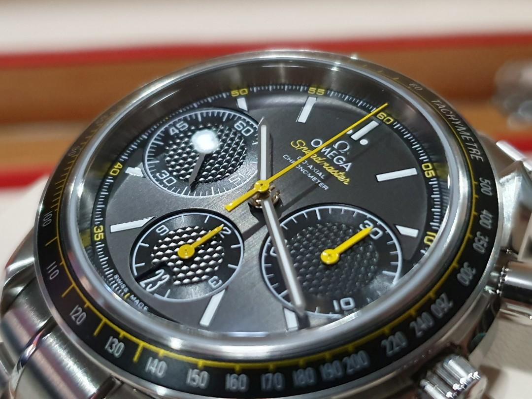Omega Speedmaster Racing Gray Dial, Luxury, Watches on Carousell