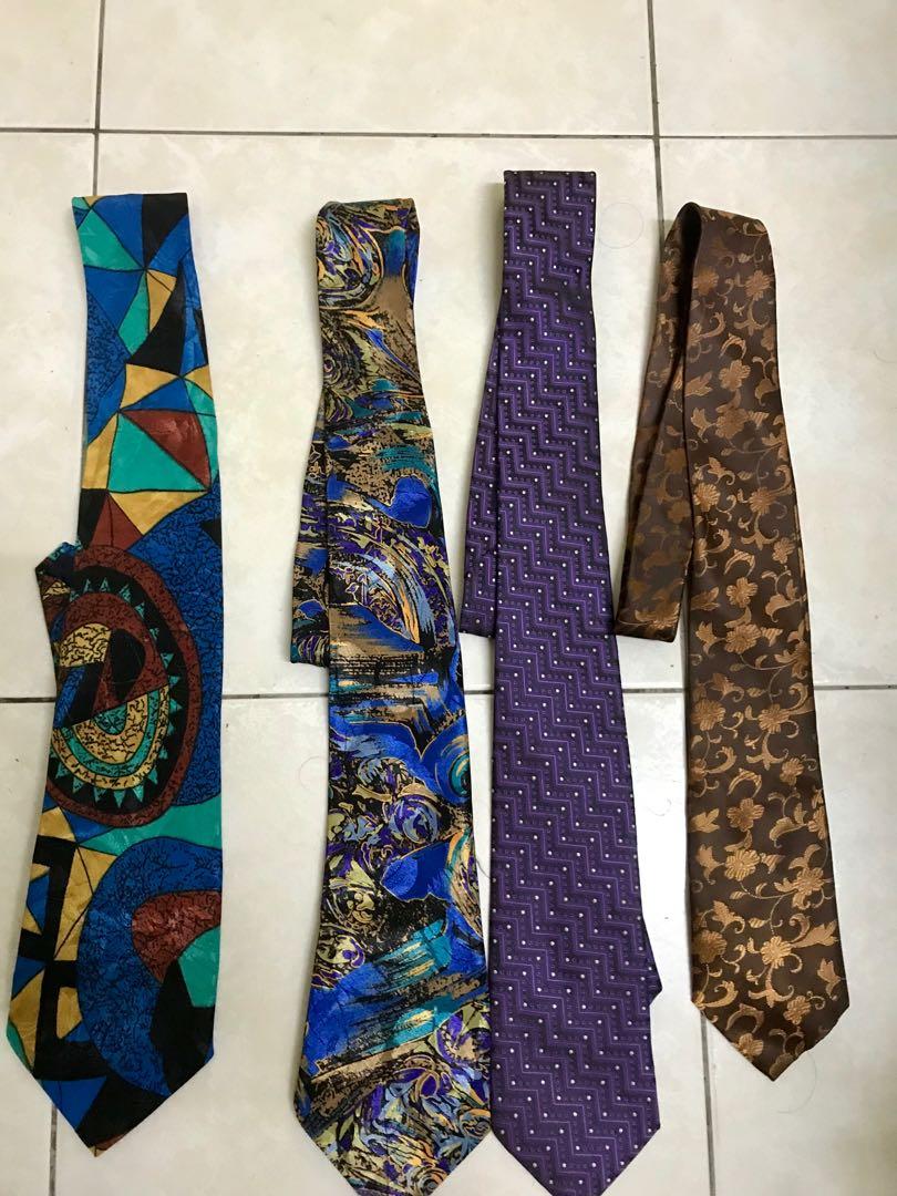 Preloved tie All for RM30, Men's Fashion, Watches & Accessories, Ties ...