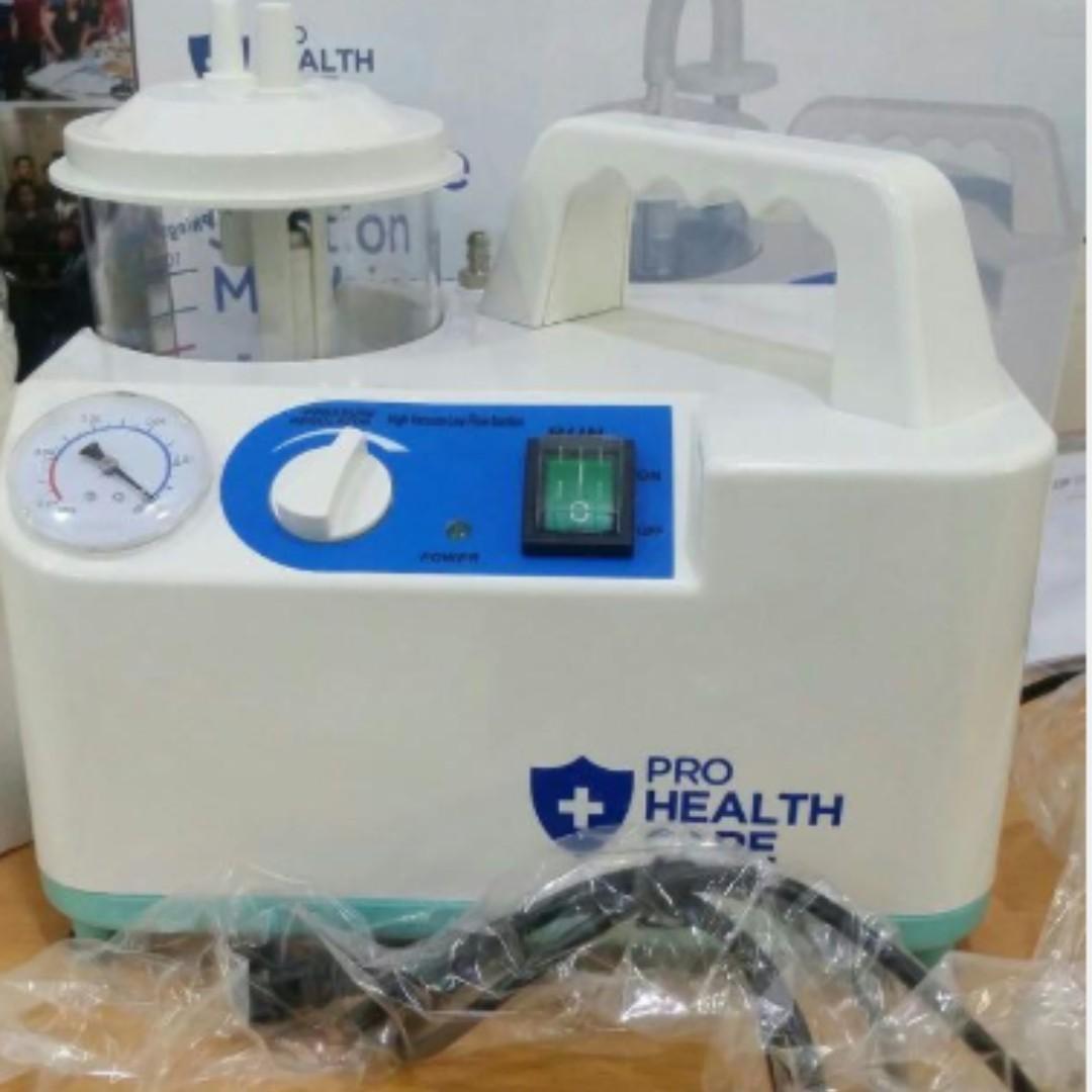 Prohealthcare Portable Suction Machine, Health & Nutrition, Assistive ...
