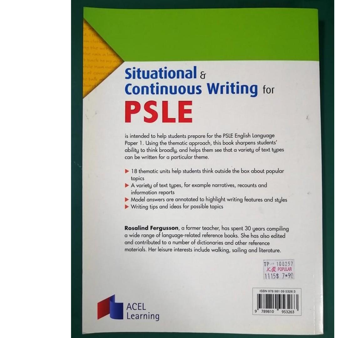 Situational & Continuous Writing for PSLE English composition Pri 6 ...