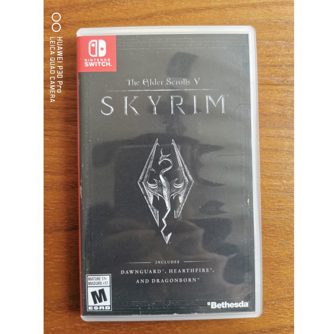 The Elder Scrolls V: Skyrim - Nintendo Switch Game, Video Gaming, Video ...