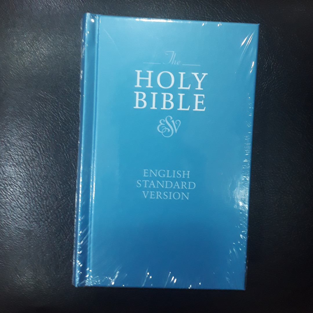 The Holy Bible (ESV - Blue Hard Bound), Hobbies & Toys, Books ...