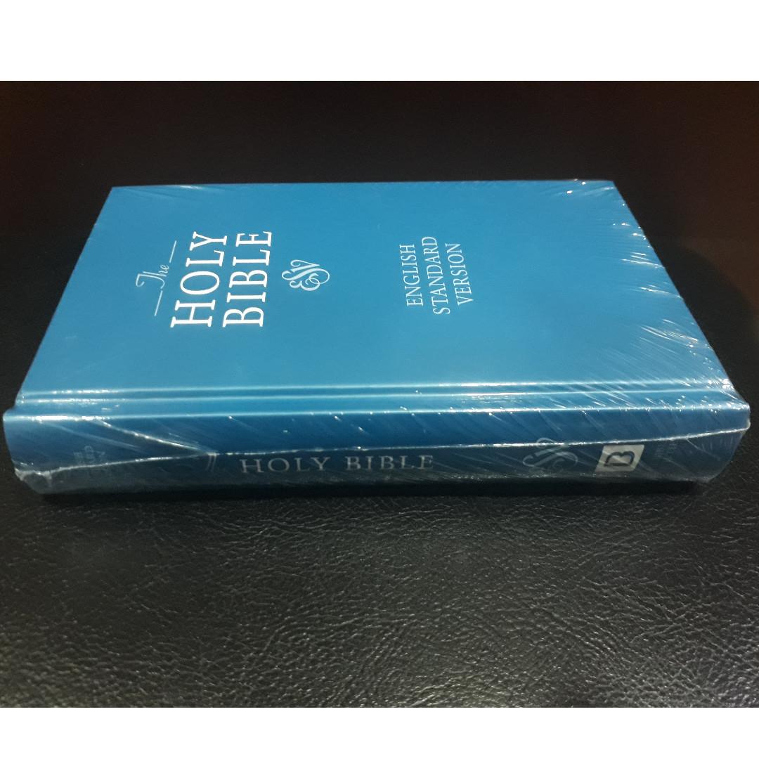 The Holy Bible (ESV - Blue Hard Bound), Hobbies & Toys, Books ...