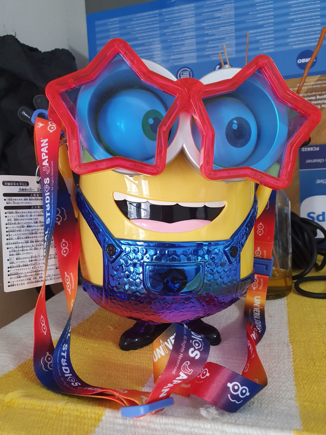 UNIVERSAL STUDIO JAPAN MINION POPCORN BOX, Hobbies & Toys, Toys & Games ...