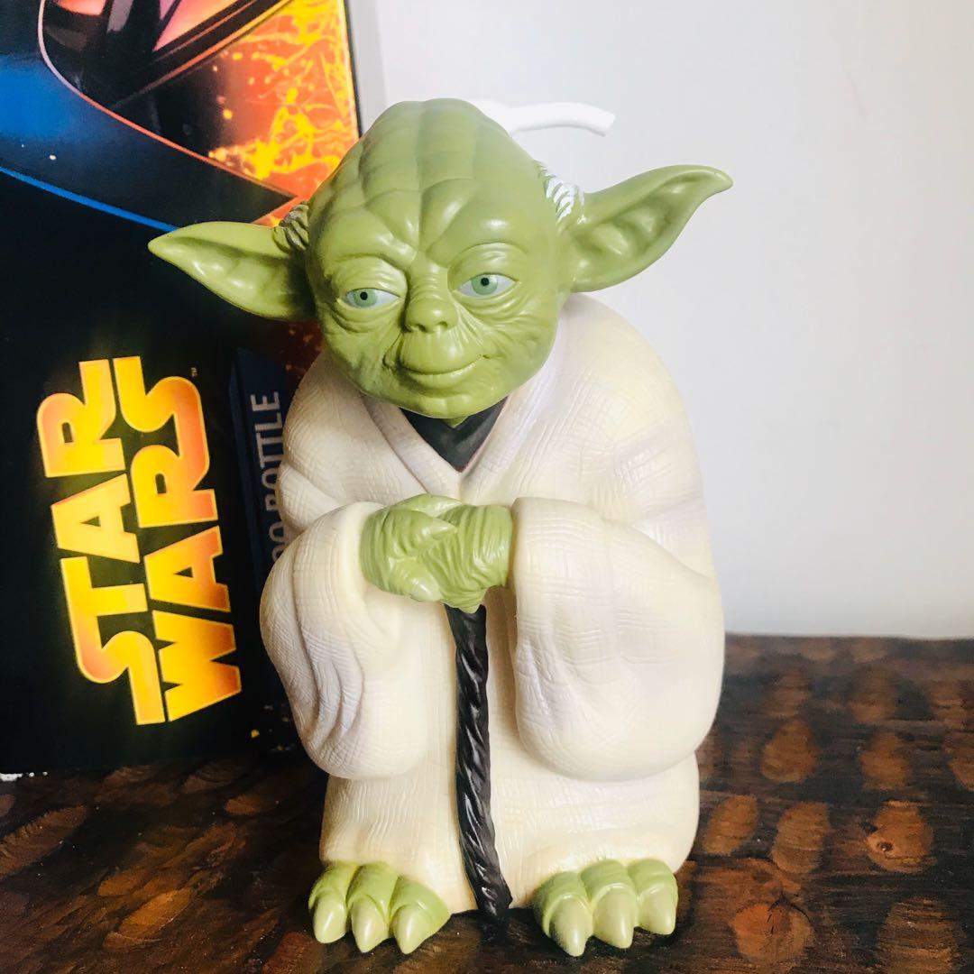 Vintage 2005 Star Wars Yoda Shampoo Bottle Japan Collectible, Hobbies ...