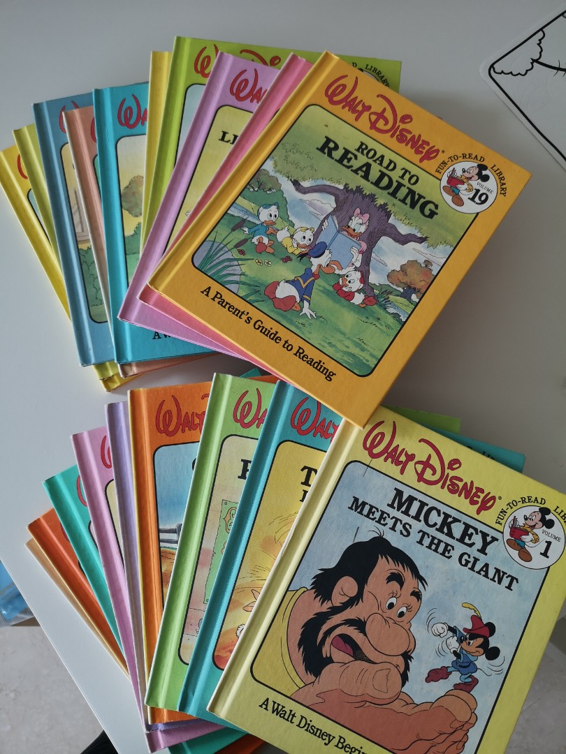 Walt Disney Fun to Read Libraries, Hobbies & Toys, Books & Magazines ...
