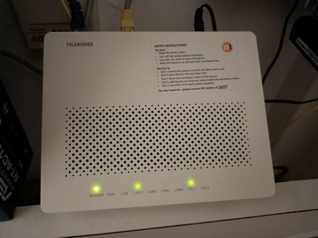 Wifi broadband Router and network terminal, Computers & Tech, Parts ...