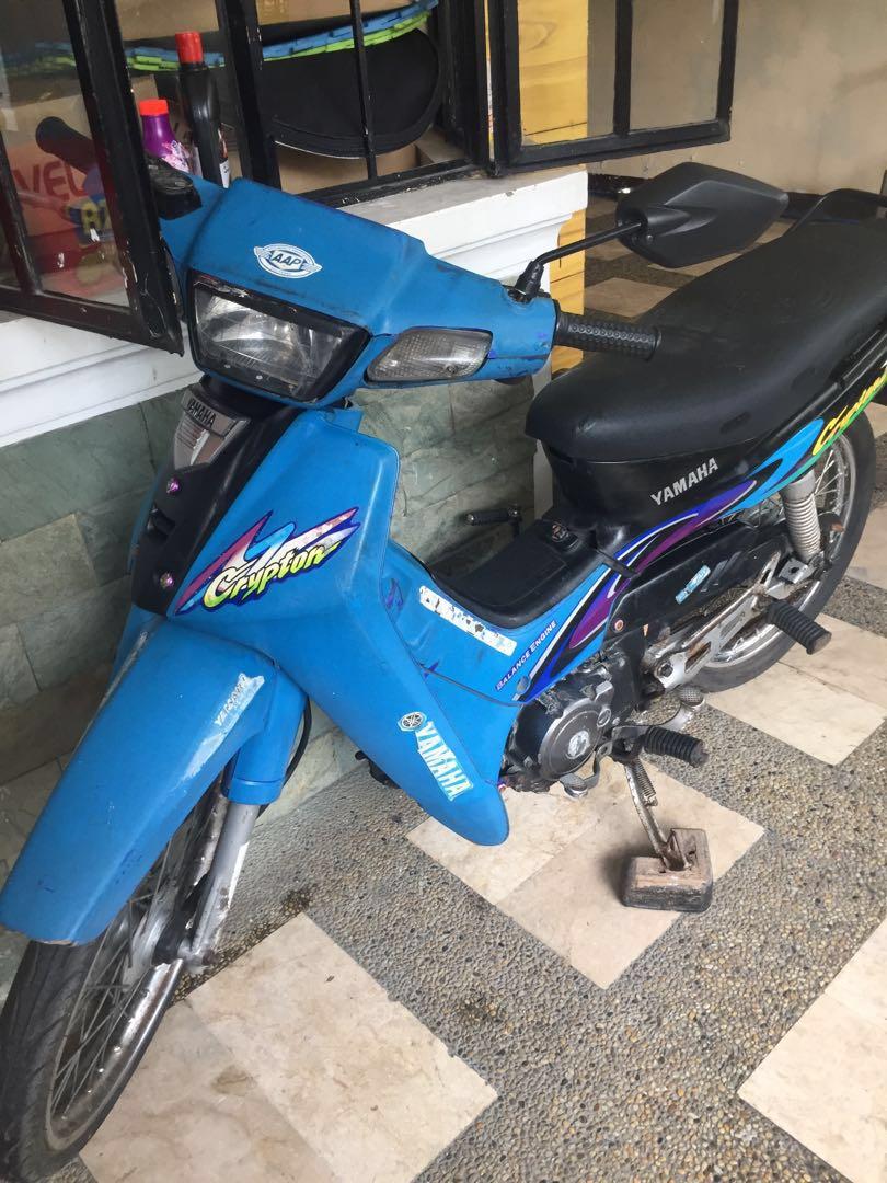 Yamaha Crypton Motor, Motorbikes, Motorbikes for Sale on Carousell