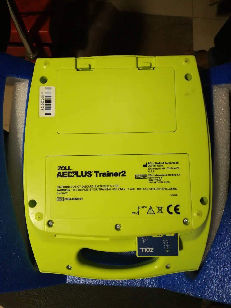 ZOLL AED PLUS TRAINER 2 unit for training , Health & Nutrition, Medical Supplies & Tools on ...