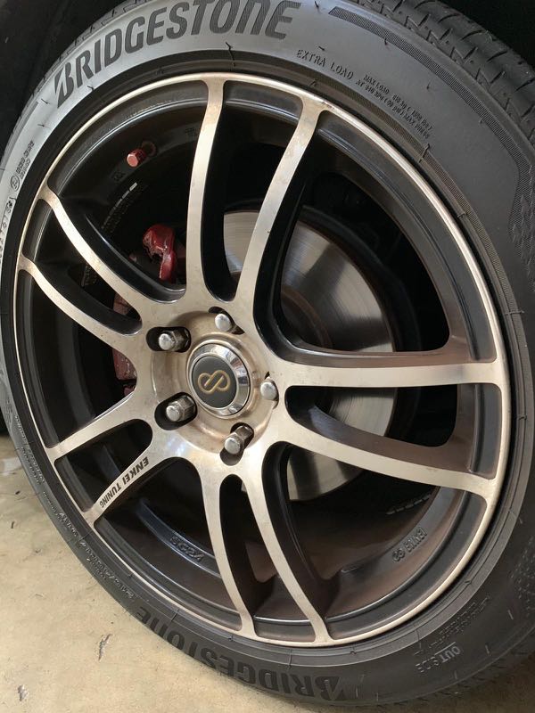 17" Ori Enkei Tuning SC24 rims, Car Accessories, Tyres & Rims on Carousell