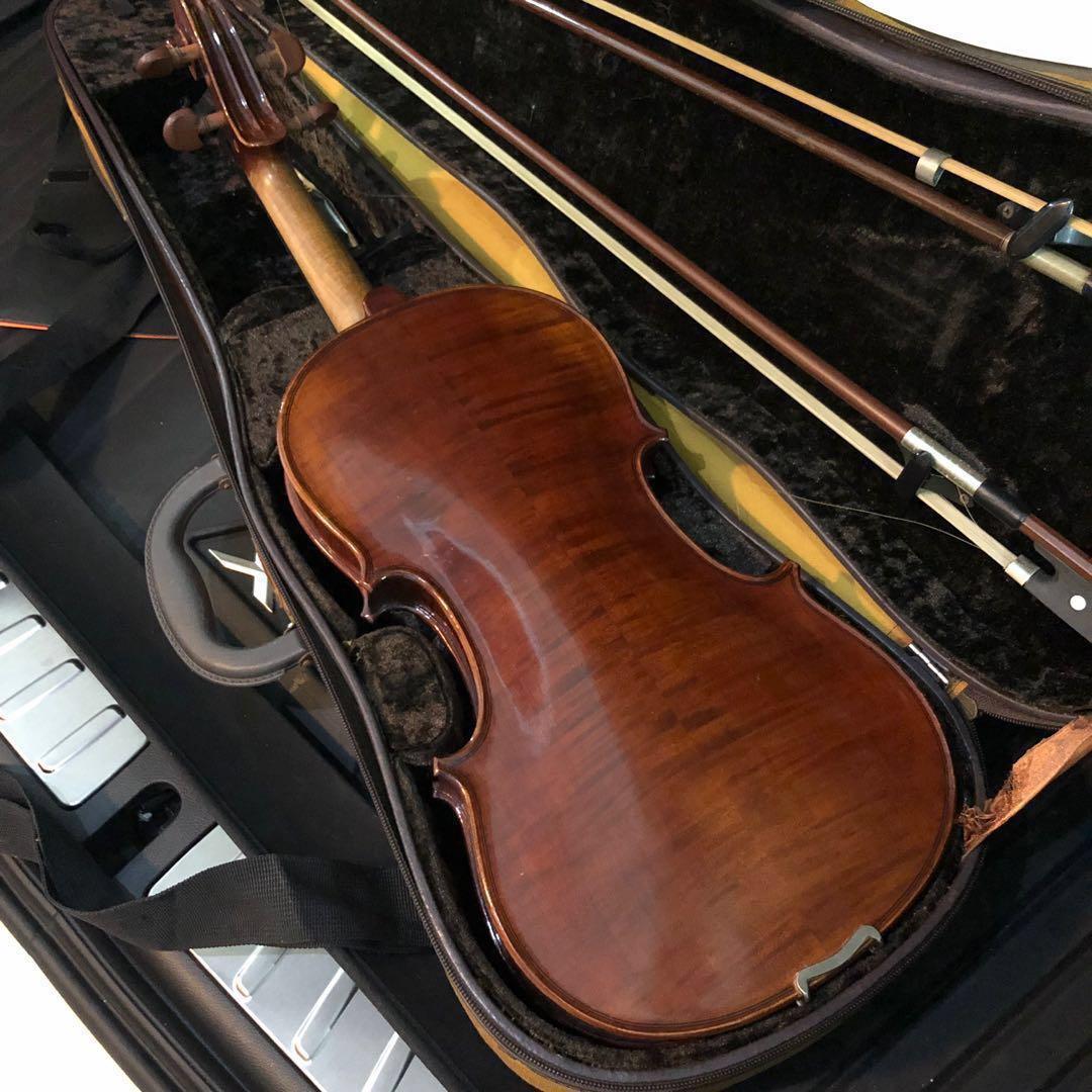 4/4 Full Size Violin by Elgard Ungh, Hobbies & Toys, Music & Media ...