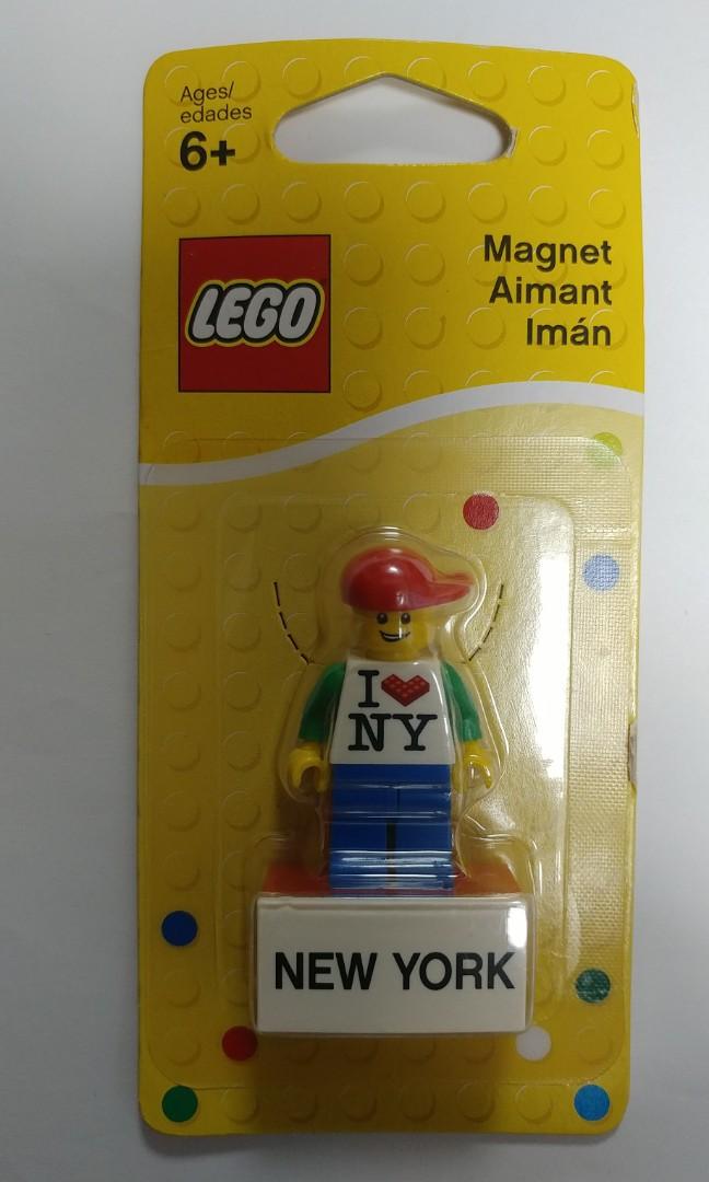 全新未開盒 lego 853317 Magnet Set New York LEGO Minifigure, Rockefeller ...