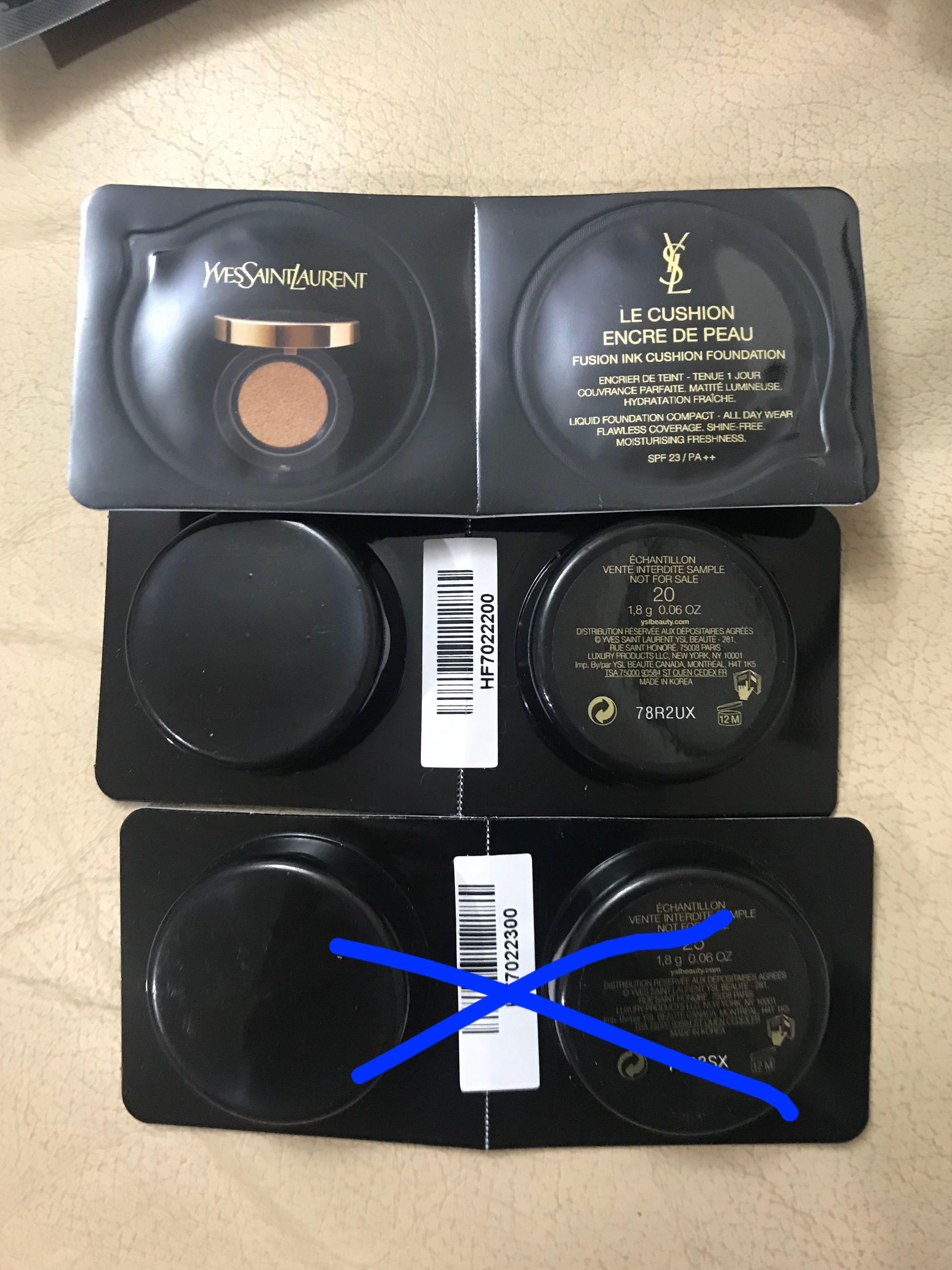 全新正品 YSL Fusion Ink Cushion Foundation - liquid foundation compact all ...