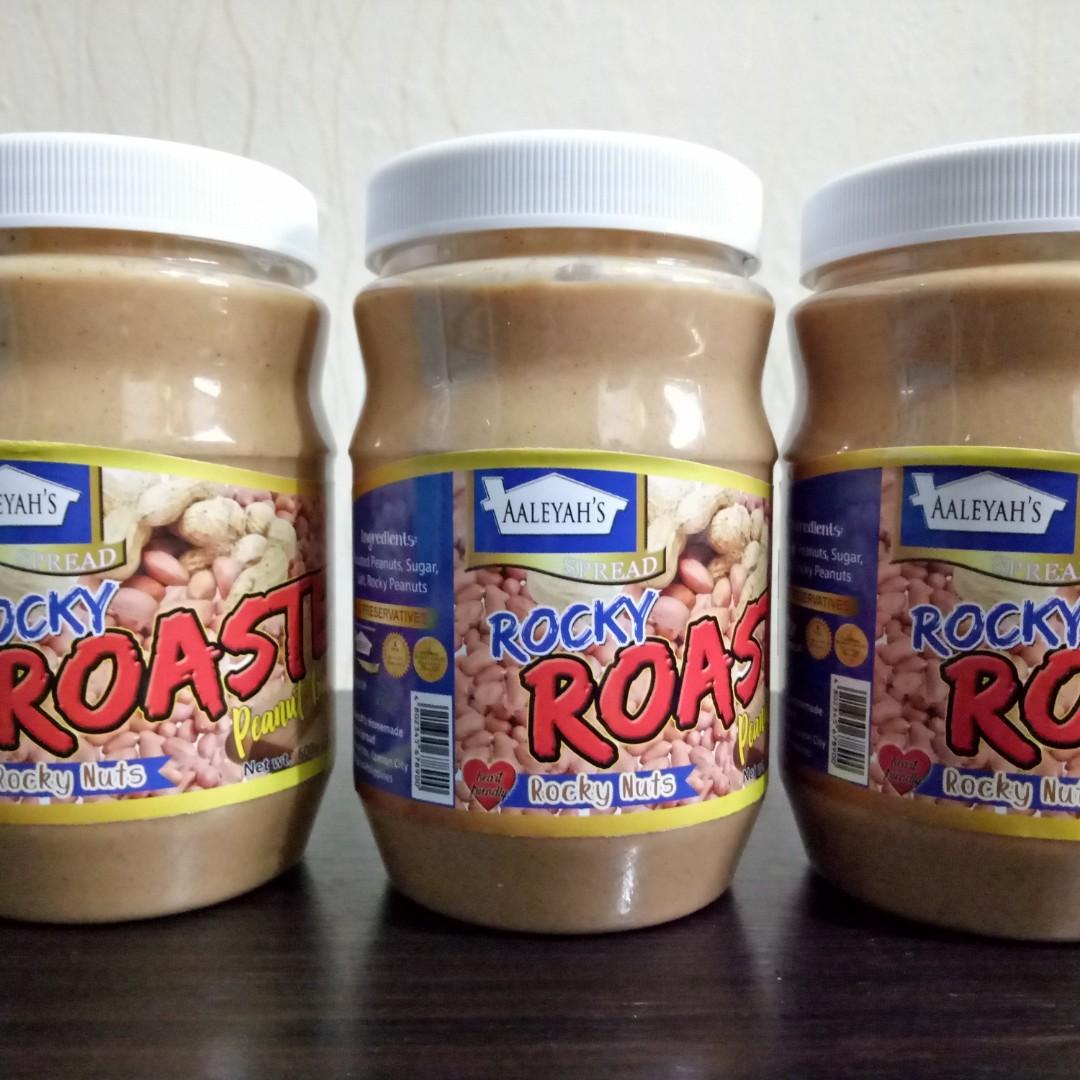 Aaleyah's Rocky Nuts Roasted Peanut Butter 600G, Food & Drinks ...