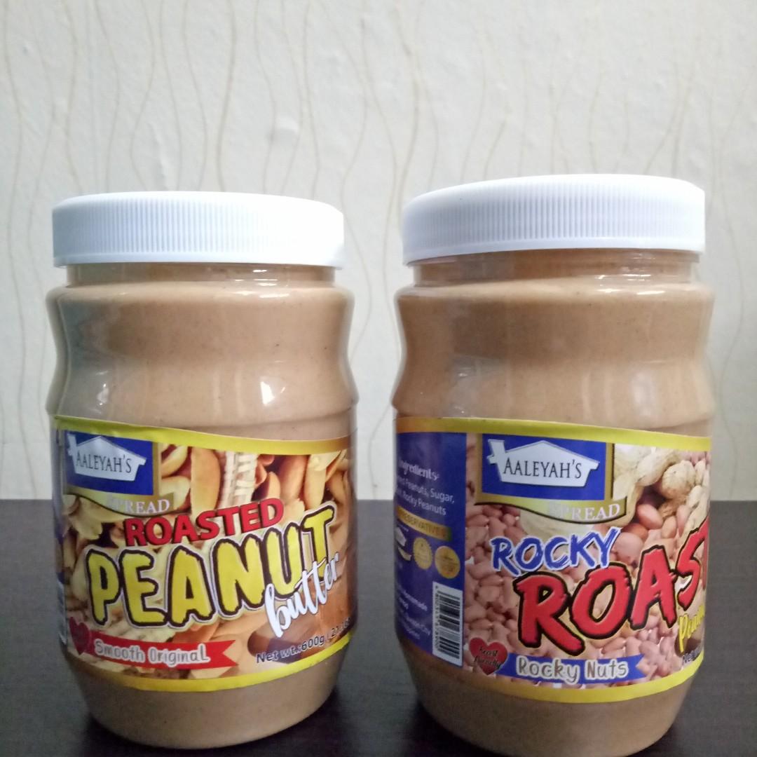 Aaleyah's Rocky Nuts Roasted Peanut Butter 600G, Food & Drinks ...