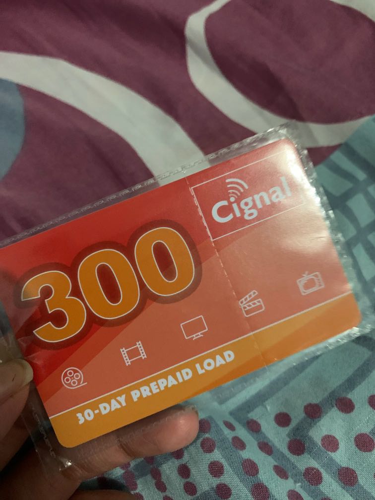 CIGNAL 300 load, Mobile Phones & Gadgets, Mobile & Gadget Accessories ...