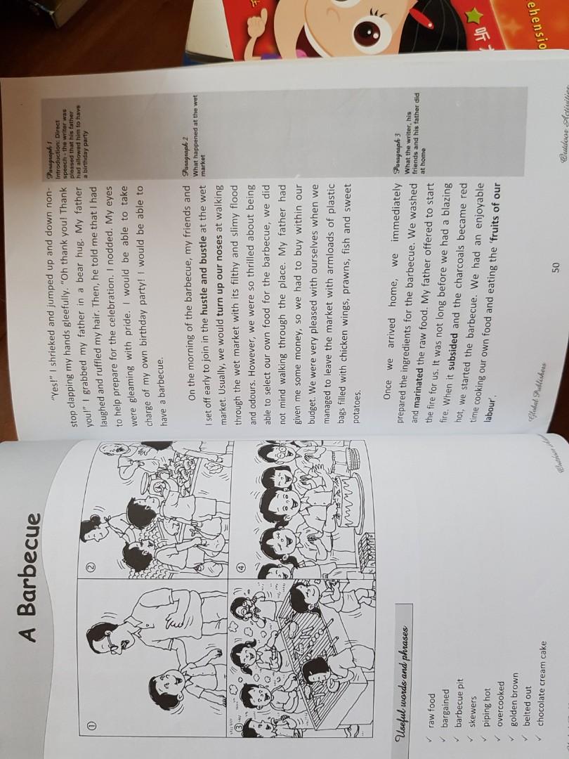 Creative Writing model composition P4, Hobbies & Toys, Books ...