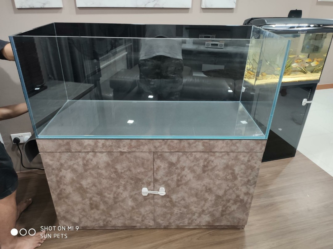 Crystal Fish Tank 120x50x50cm 12mm Ultra Crystal, Pet Supplies, Homes ...