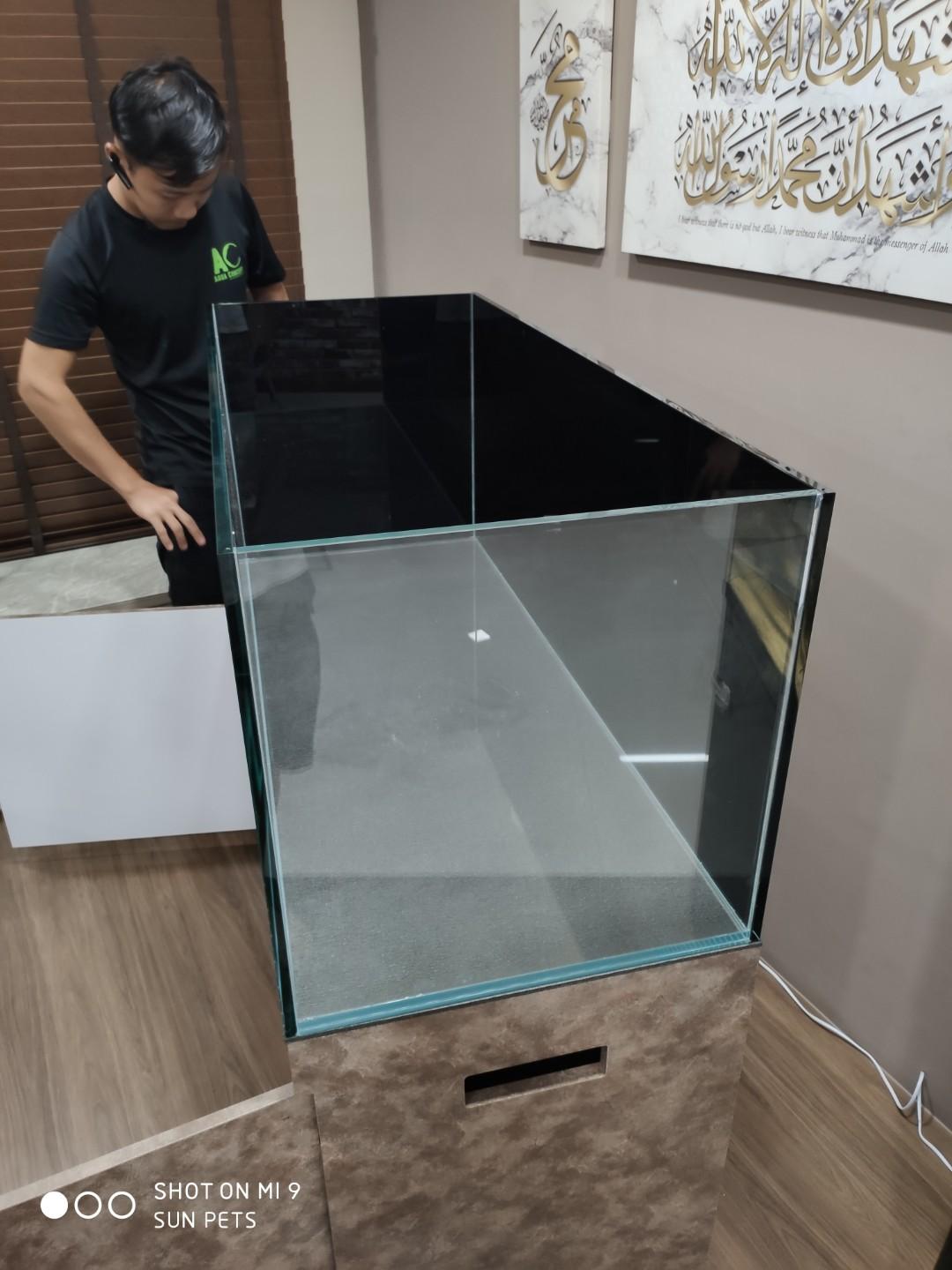 Crystal Fish Tank 120x50x50cm 12mm Ultra Crystal, Pet Supplies, Homes ...