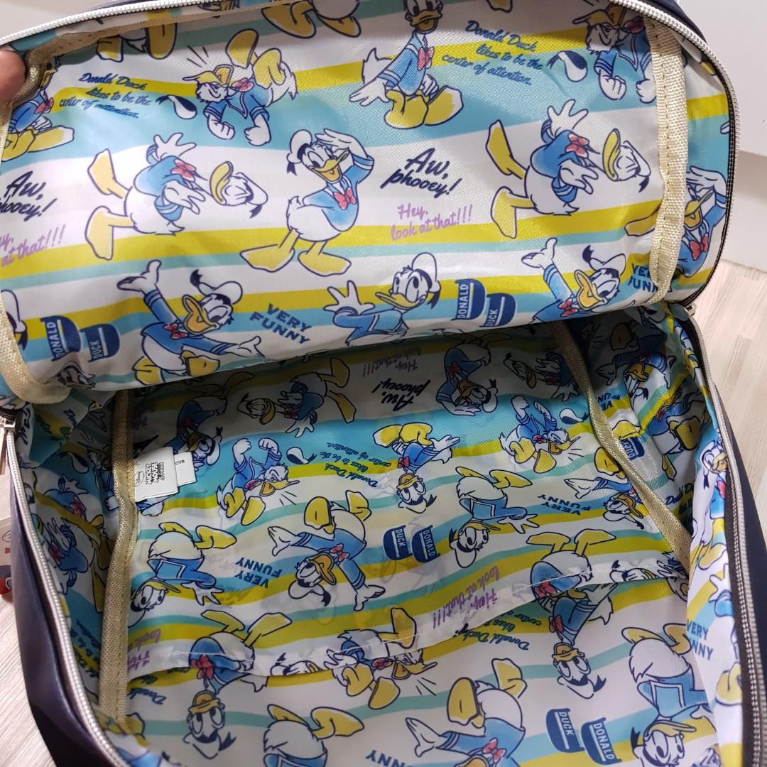 Disney Donald Duck Backpack With Embossed Design Blue, Babies & Kids ...