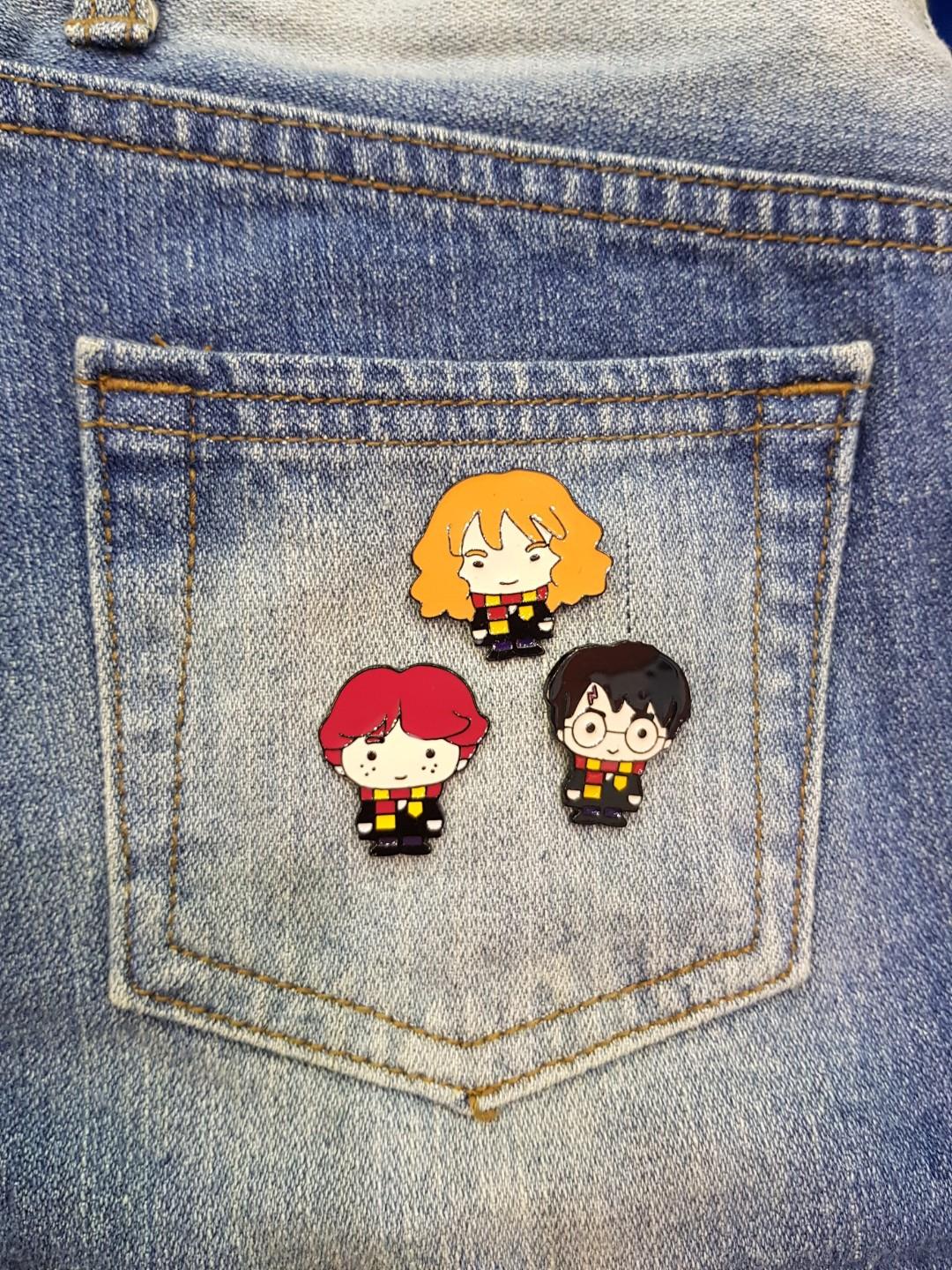 Enamel pins Harry Potty, Design & Craft, Others on Carousell
