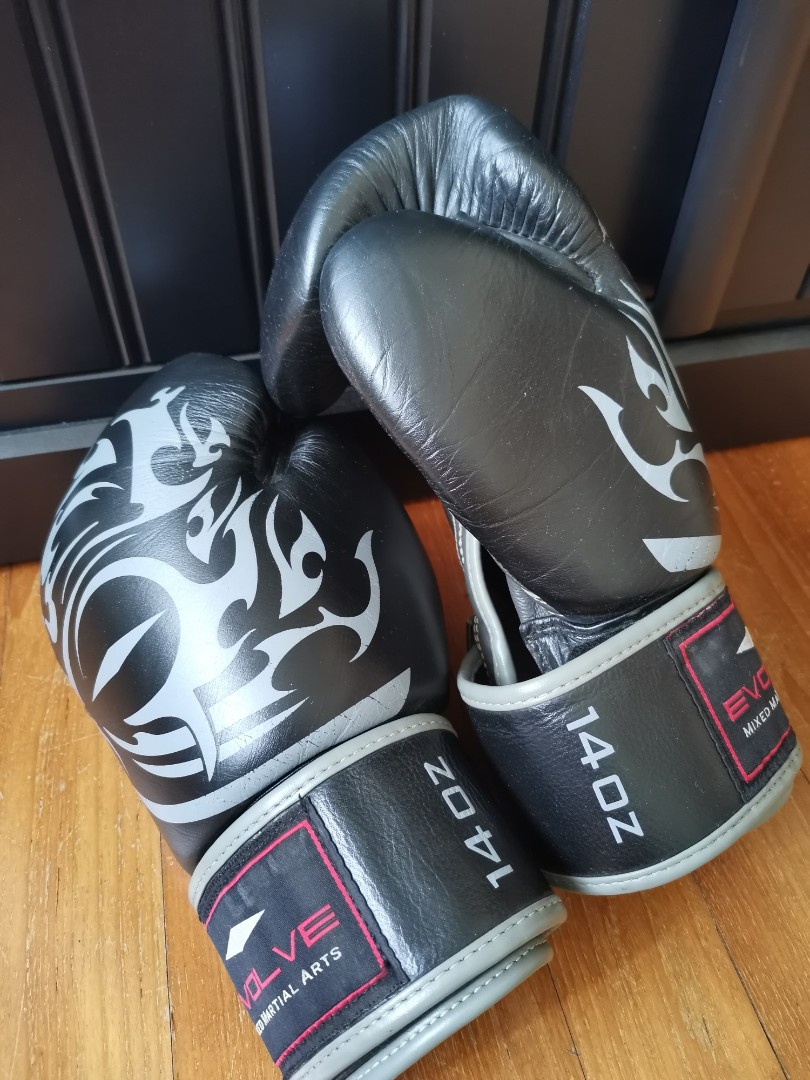 Evolve Muay Thai Boxing Gloves, Sports Equipment, Sports & Games ...