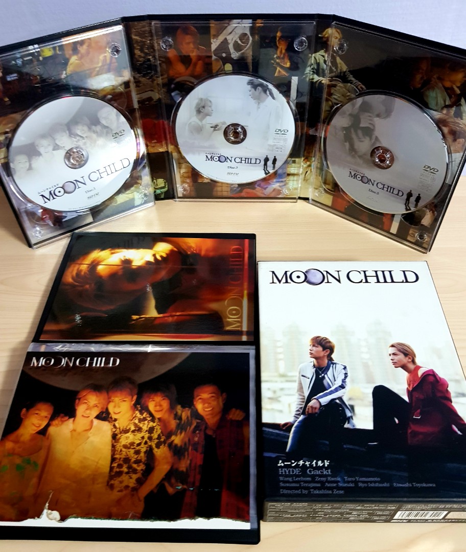 Gackt & HYDE Moon Child DVD Boxset (Region 2), Hobbies & Toys ...