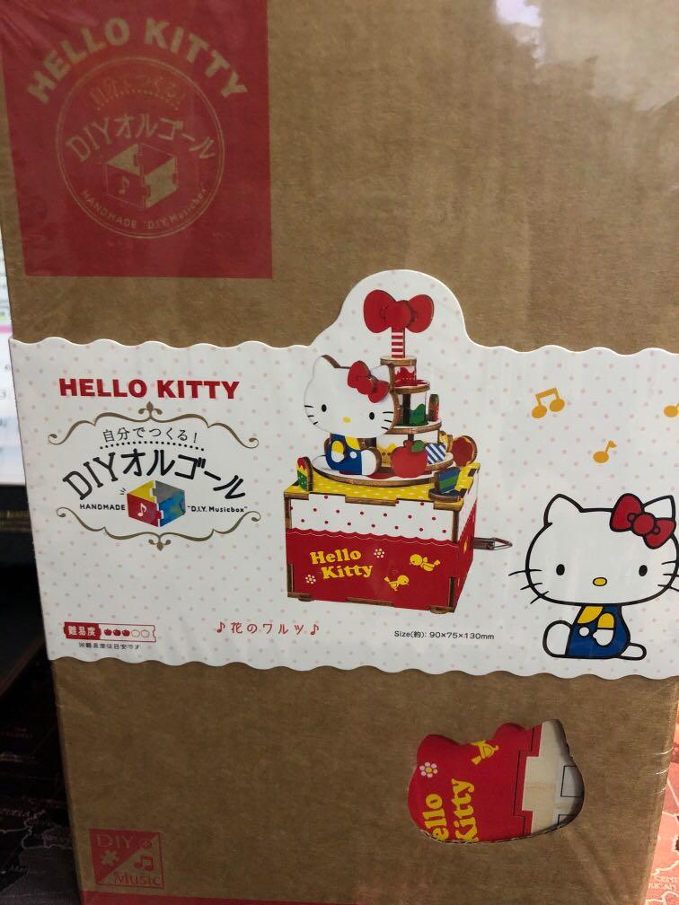 Hello Kitty Limited Edition DIY Musical Box, Everything Else on Carousell