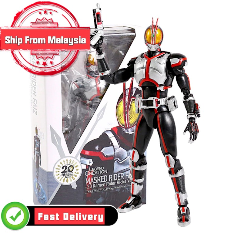 Japan Anime SHF Masked Rider Faiz 20 Kamen Rider Kicks Ver. BJD Action ...