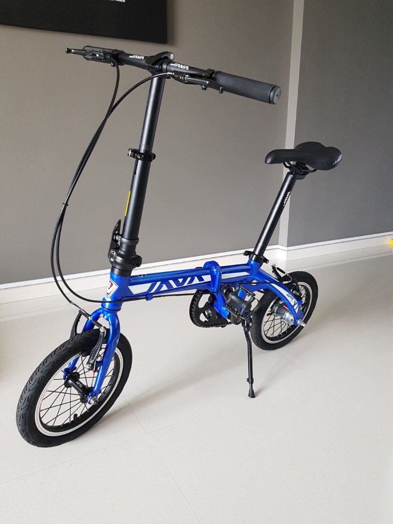 Java X1-Auto, foldable bike, blue, Sports Equipment, Bicycles & Parts ...