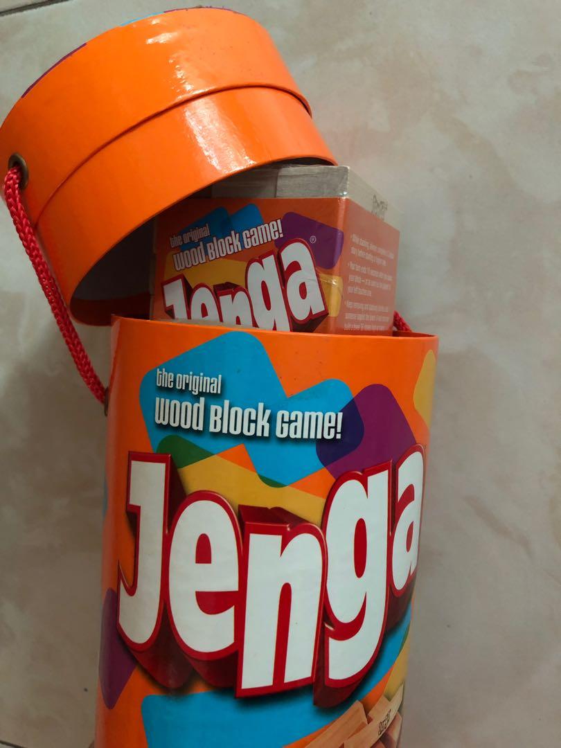 Jenga in carry case, Hobbies & Toys, Toys & Games on Carousell