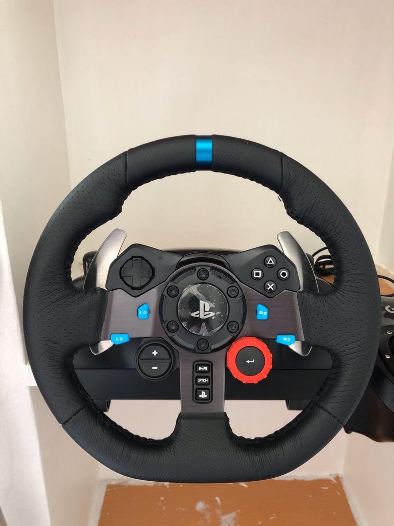 Logitech G29 Racing Wheel + Shifter, Video Gaming, Gaming Accessories ...