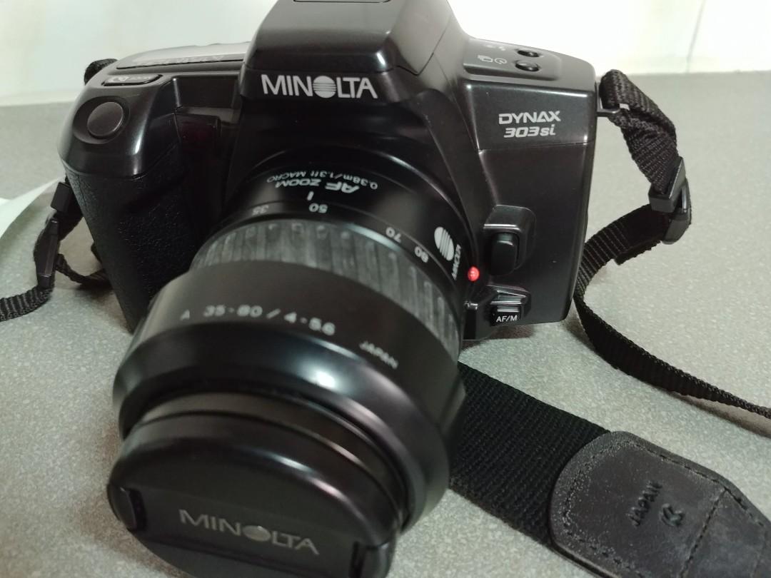 Minolta Dynax 303si (Film), Photography, Cameras on Carousell