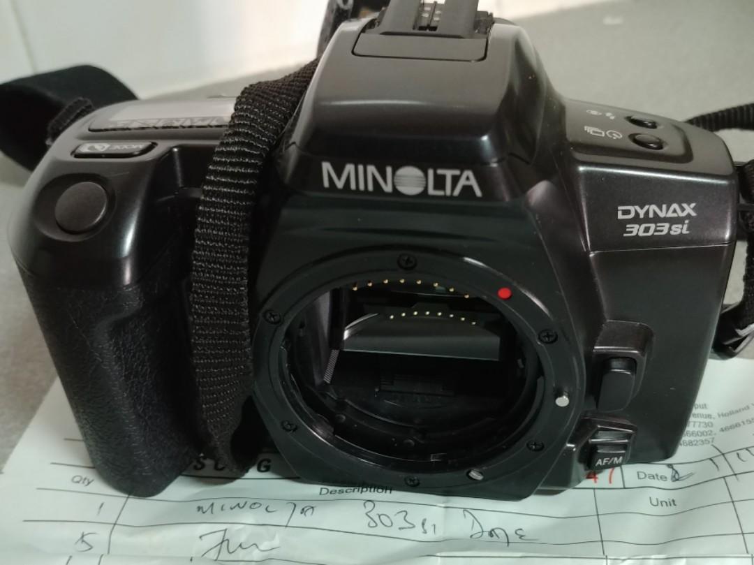 Minolta Dynax 303si (Film), Photography, Cameras on Carousell