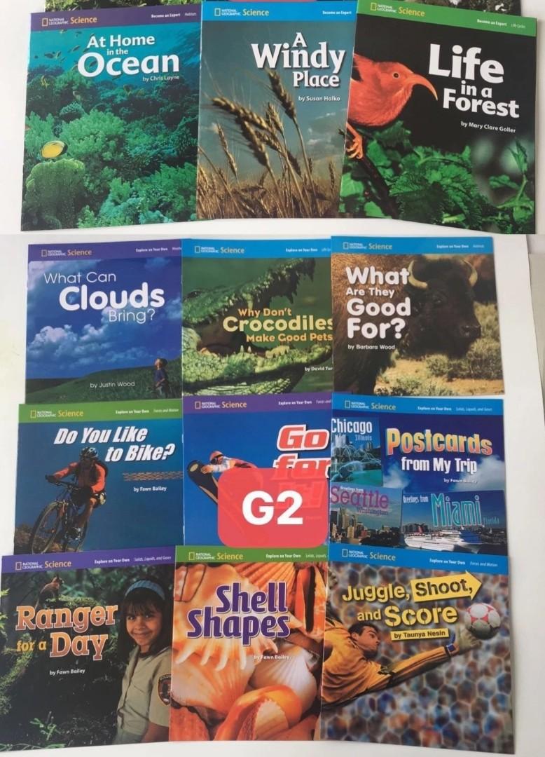 National Geographic Science Grade 2 (36 books), Hobbies & Toys, Books ...