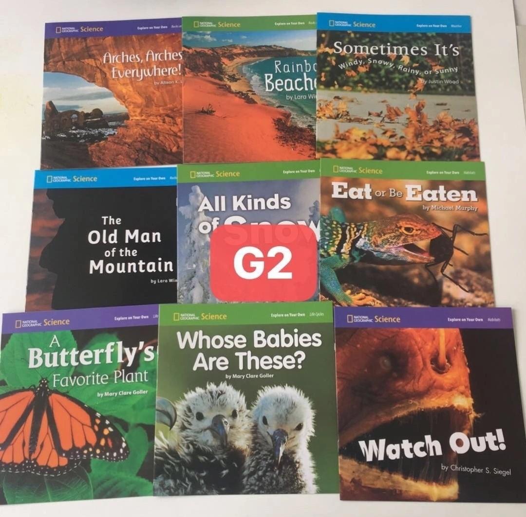National Geographic Science Grade 2 (36 books), Hobbies & Toys, Books ...