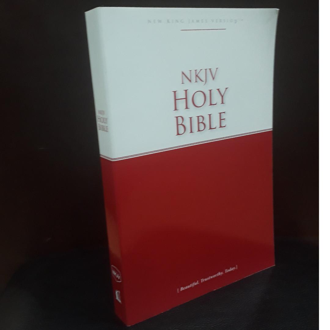 NKJV Holy Bible (Paper Back), Hobbies & Toys, Books & Magazines ...