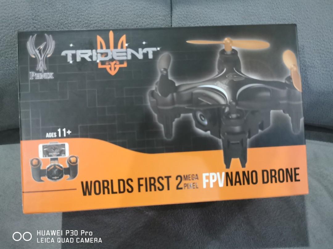 Phnix Trident 2mp Fpv Nano Drone Hobbies And Toys Toys And Games On Carousell 