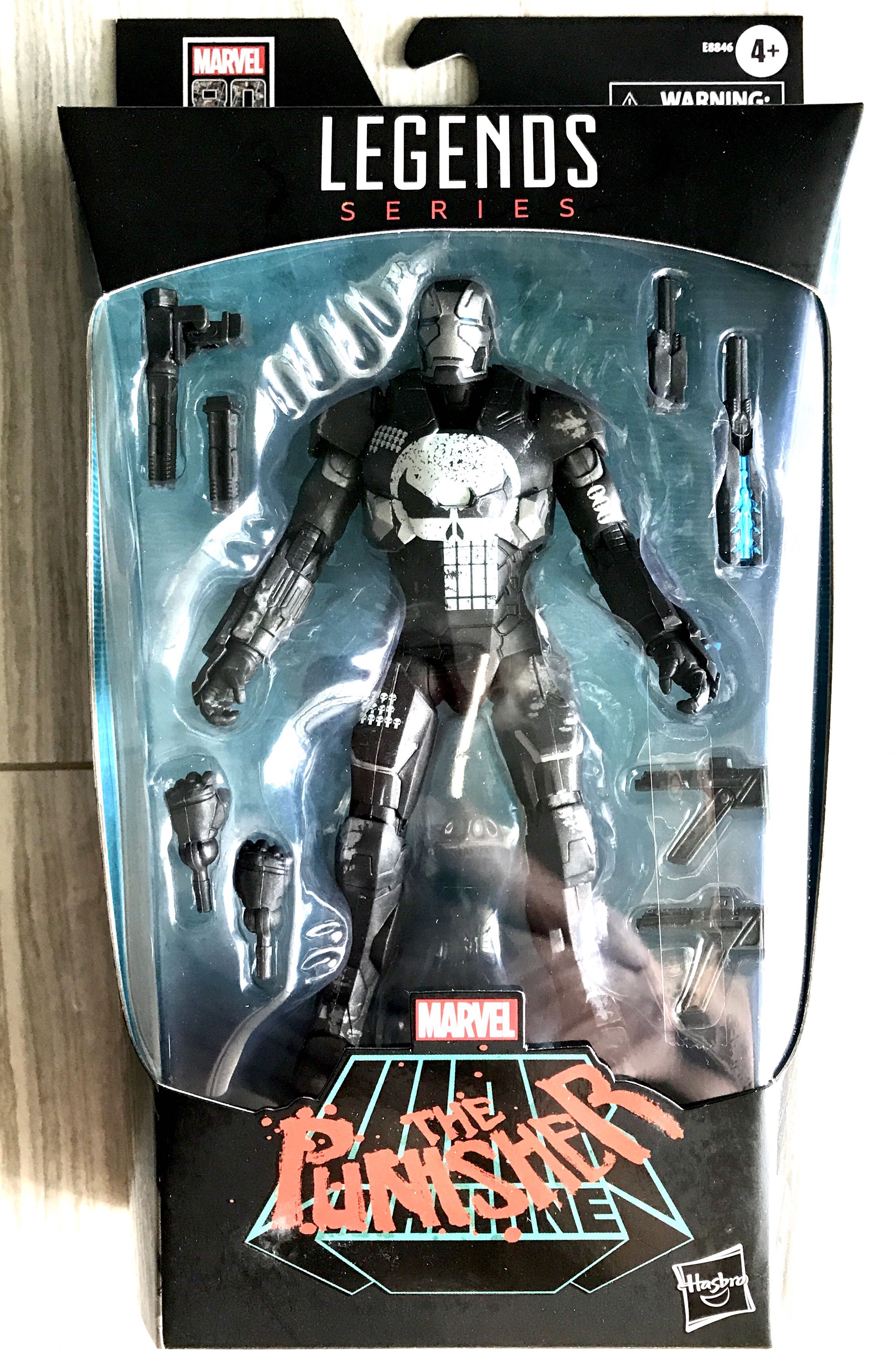 Punisher War Machine Fan Channel Exclusive Marvel Legends 6" Action ...
