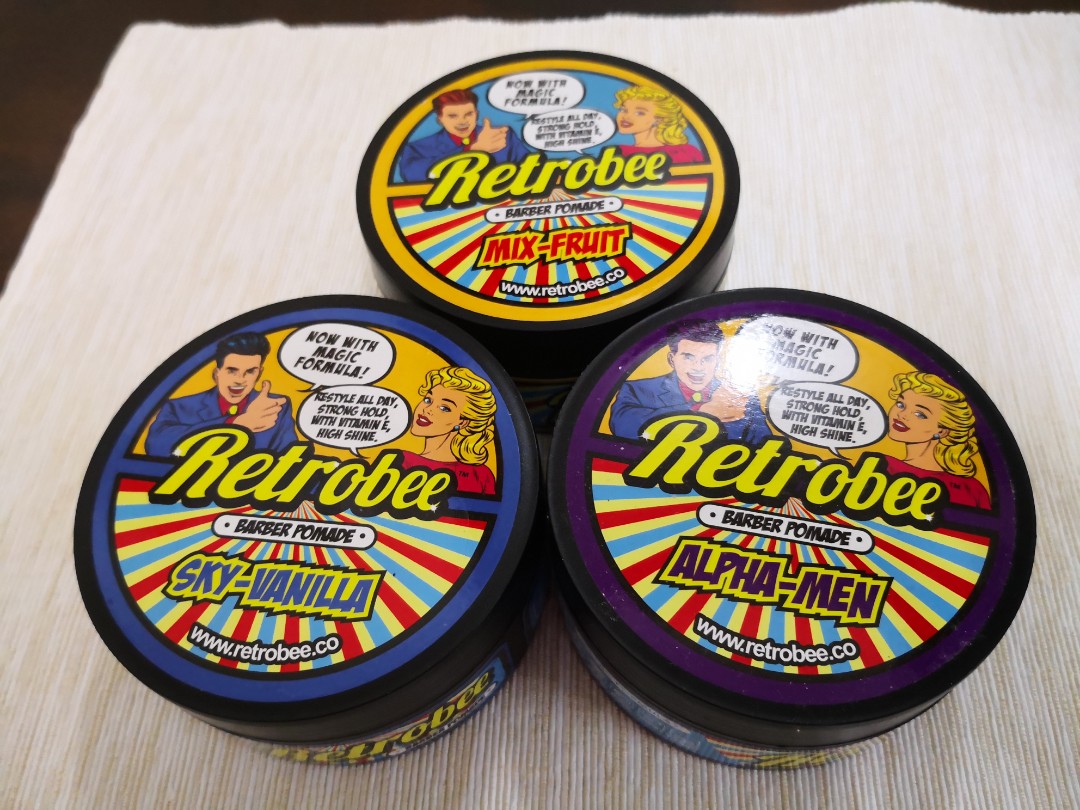 RETROBEE BARBER POMADE, Beauty & Personal Care, Hair on Carousell