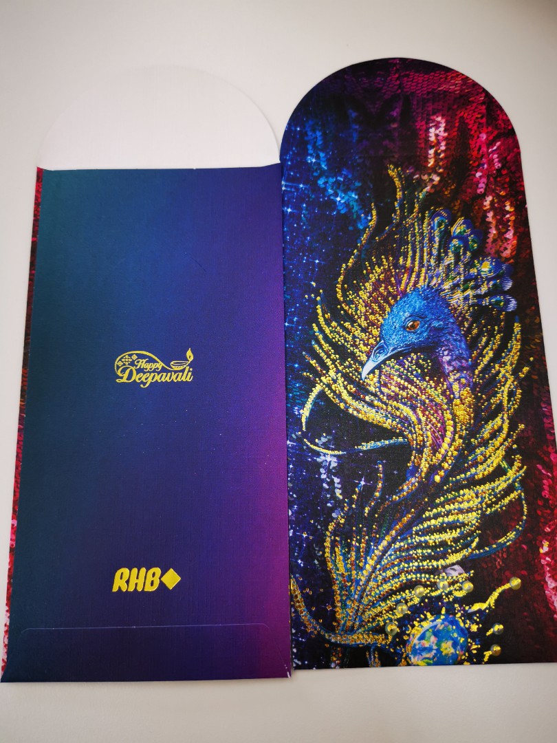 RHB Sampul Deepavali / Ang Pow / Red Packet, Hobbies & Toys, Stationery ...