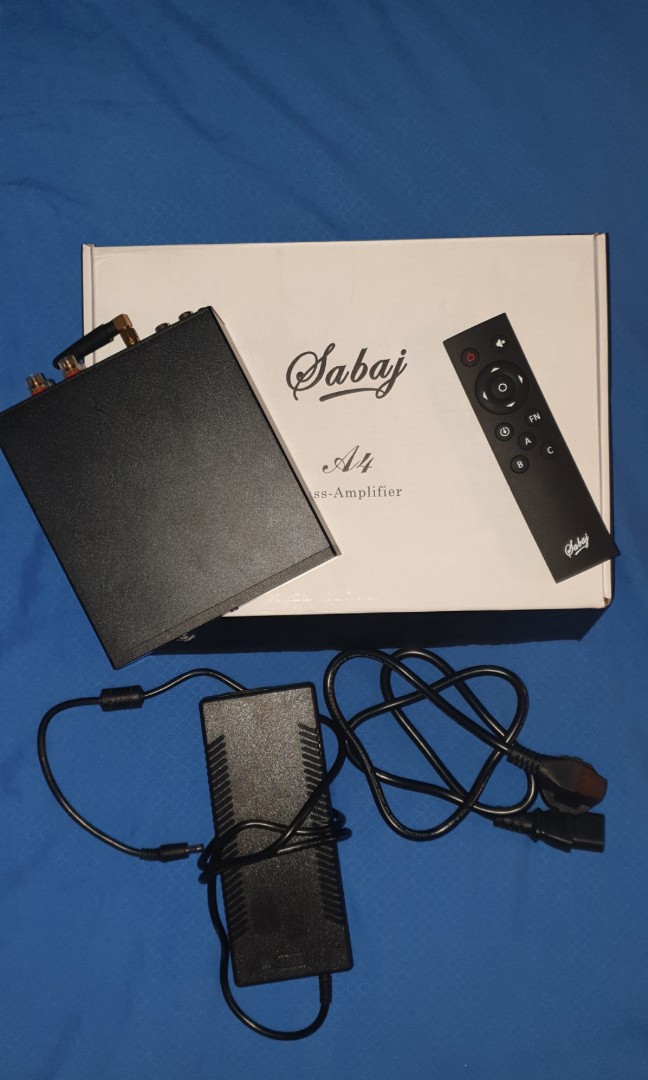 Sabaj A4 DAC/AMP Speakers, Audio, Other Audio Equipment on Carousell