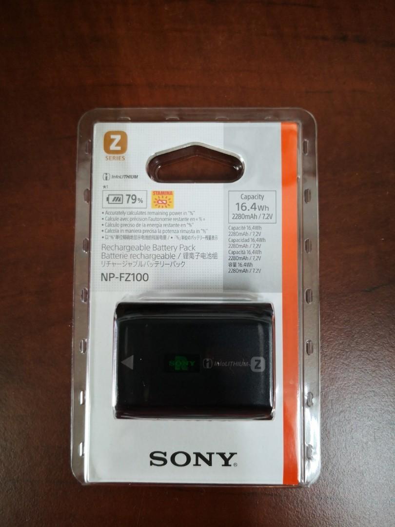 Sony NP-FZ100 battery (Original), Photography, Photography Accessories, Batteries & Chargers on ...