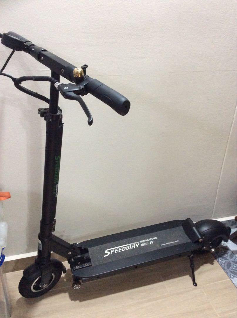 Speedway IV, Sports Equipment, PMDs, E-Scooters & E-Bikes, E-Scooters ...