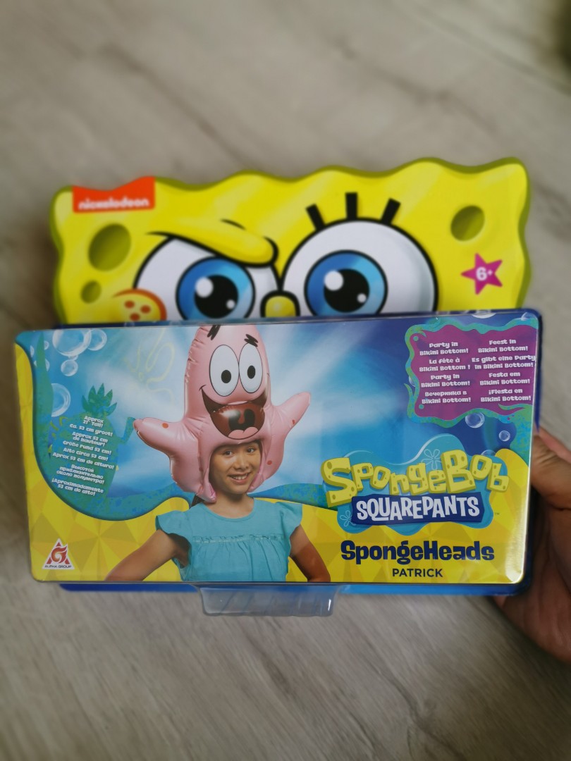 Spongebob Spongehead (Patrick), Hobbies & Toys, Toys & Games on Carousell